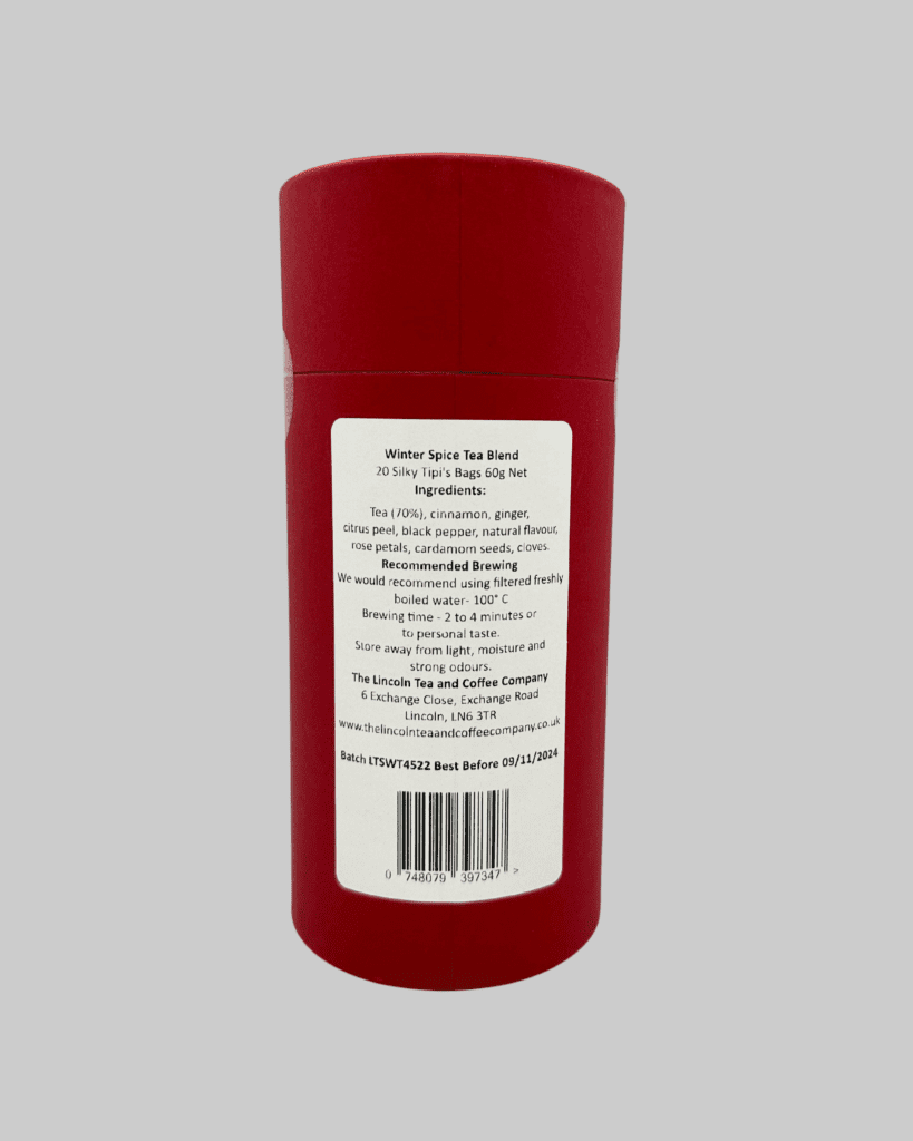 Buy Online - Winter Spice Blend 20 Compostable ‘Silky’ Tipi™ Bags Gift ...